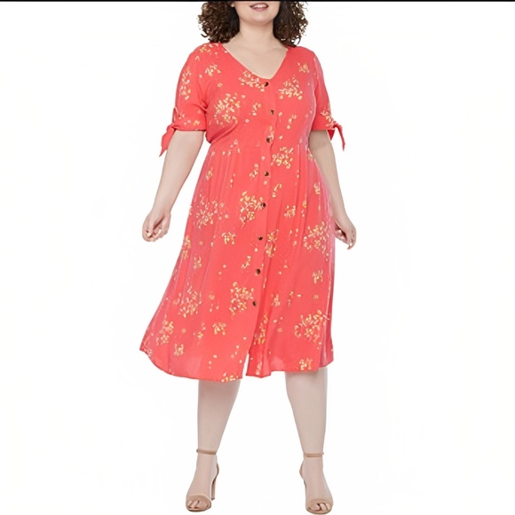 Peyton and Parker | Dresses | Peyton Parker Floral Sam Dress Button ...